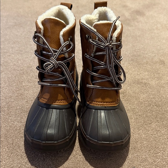 London Fog | Shoes | London Fog Brown And Gray Kids Boots | Poshmark